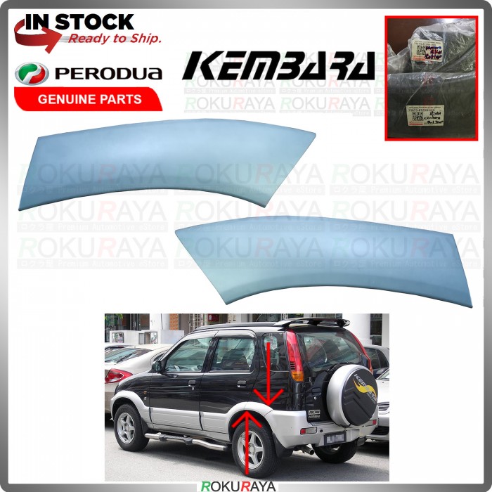 [REAR FENDER 1PCS] Perodua Kembara Quarter Wheel Genuine Original Side ...