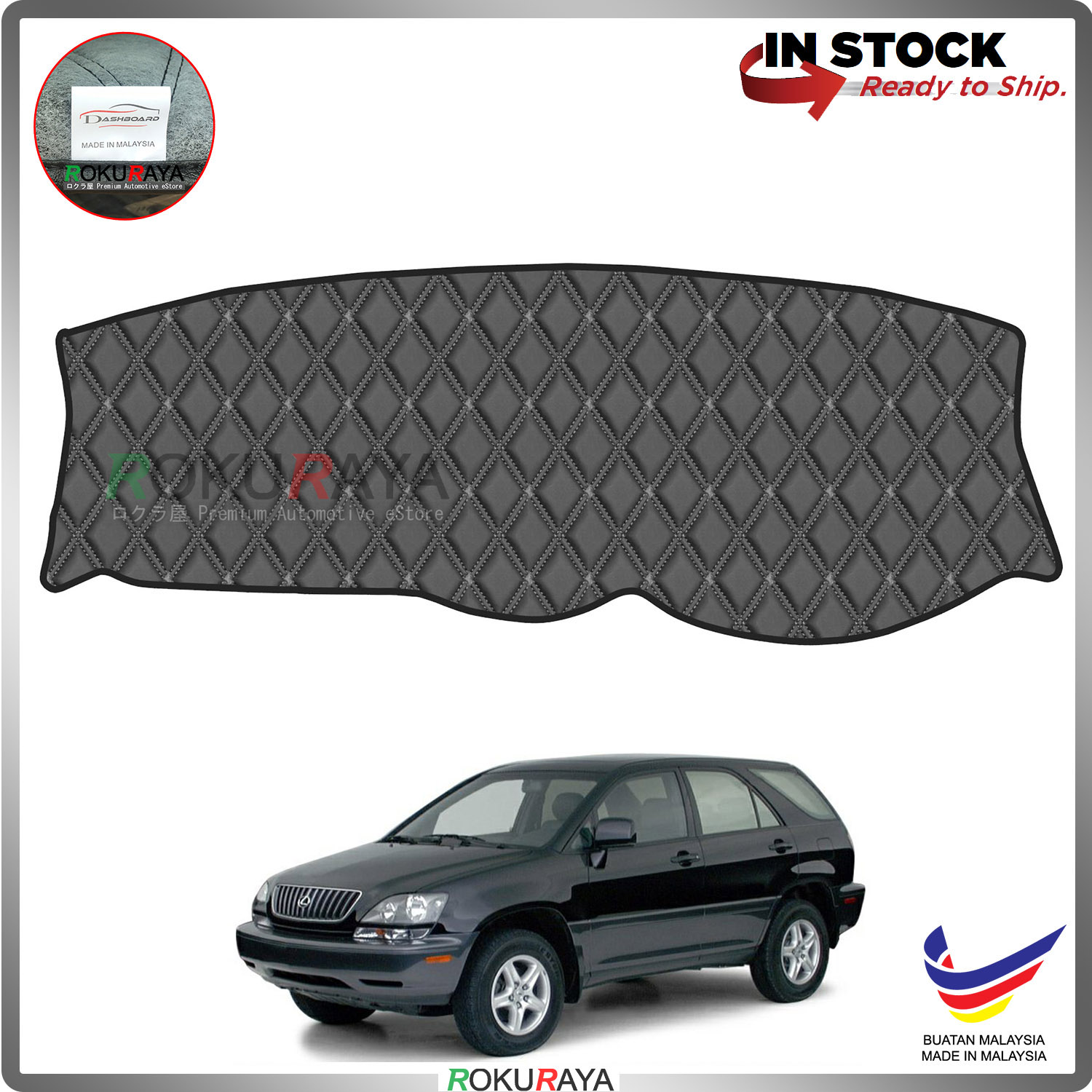 Lexus RX300 XU10 (1st Gen) 1998-2003 RR Malaysia Custom Fit Dashboard ...