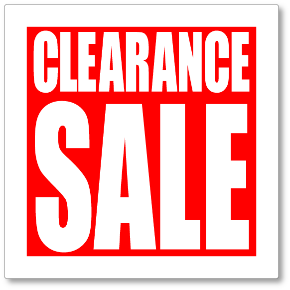CLEARANCE SALE clearance-sale